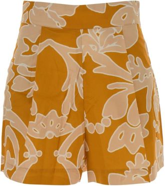 AMOTEA Amotea, Femme, Shorts, Multicolore, Taille: 38 FR Guia High Waist Shorts