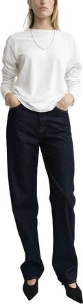 Toteme Twisted Seam Denim Jeans - Blue