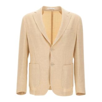 Eleventy Homme, Vestes, Beige, Taille: M Patch Pocket Blazer