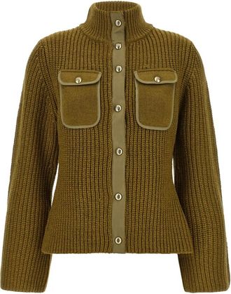 Pinko Pinko, Damen, Strickwaren, Gr&uuml;n, XSGr&ouml;&szlig;e