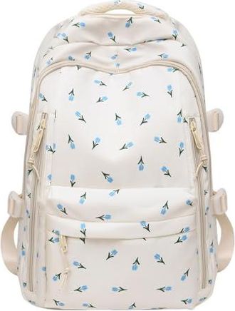 Generic Sac &agrave; dos d&eacute;cole esth&eacute;tique, sacs d&eacute;cole mignons et soign&eacute;s pour filles, sac &agrave; dos imprim&eacute; cartable pour adolescents, coll&egrave;ge, &eacute;cole primaire, sacs &agrave; 