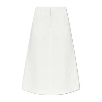 Ami Femme, Jupes, Blanc, Taille: 34 FR Jupe &agrave; Poches