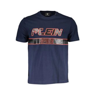 Plein Sport Short Sleeve T-Shirt - - Sport - Herren - Blau - M