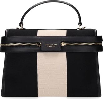 My Best Bags Firenze Femme, Sacs, Noir, Taille: ONE Size Sac &agrave; main Bazaar