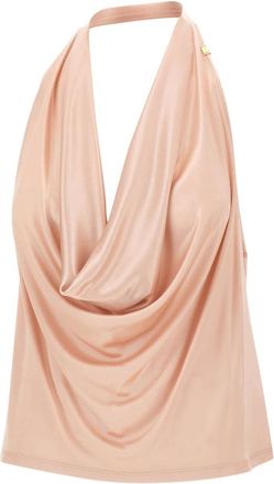 Elisabetta Franchi Femme, Tops, Rose, Taille: 42 FR Top