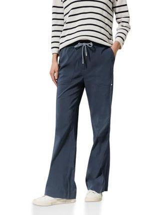 Cecil B378910 Pantalon avec Effet m&eacute;lang&eacute;, Bleu Universel, L / 32L Femmes