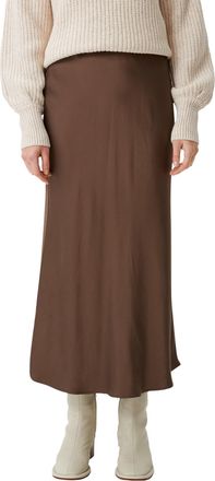 Comma Satin-Rock aus Viskosestretch