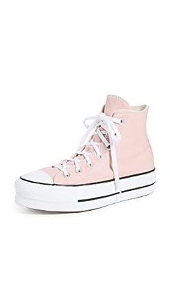 Converse Chuck Taylor All Star Lift Hi - Baskets pour femme - Noir/Bleu/Aigrette, rose, 39.5 EU