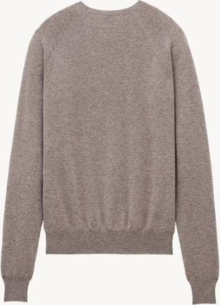 Saint Laurent Crew-Neck Sweater - Taupe