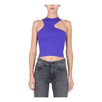 Off-white Asymmetrisches Tanktop - - Tops - Damen - Lila - XS