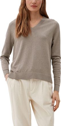 s.Oliver Feinstrickpullover aus Viskosemix