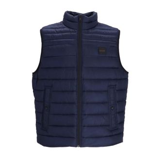 HUGO BOSS Odeno1 Gilet matelass&eacute; - Homme - Vestes - Bleu - Taille: XL
