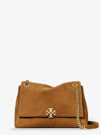 Tory Burch Charlie suede shoulder bag - TORY BURCH - gender_Woman