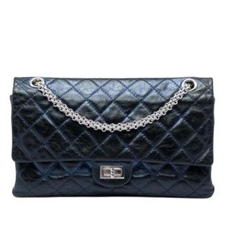 Chanel Pre-owned Double Flap Shoulder Bag - - Pre-owned - Damen - Blau - ONE SIZE