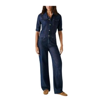 Pepe Jeans London Evie Jumpsuit - - Jumpsuits & Playsuits - Damen - Blau - XS