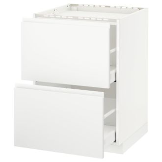 IKEA METOD Unterschr.f. Kochf./2 Fronten/2Sch