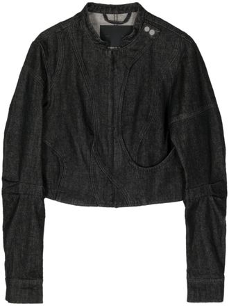 Heliot Emil veste Exsciccate en jean - Noir