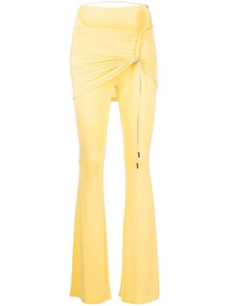 Jacquemus Le pantalon Espelho Hose - Gelb