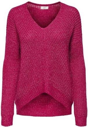 Jacqueline de Yong JdY Jdynew Megan L/S Pullover KNT Noos Pull en Tricot, Granite, M Femme