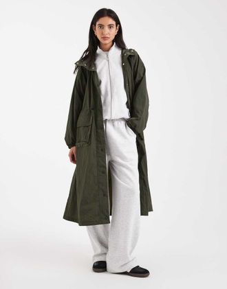 Levi's Parka oversize l&eacute;g&egrave;re - Kaki-Vert