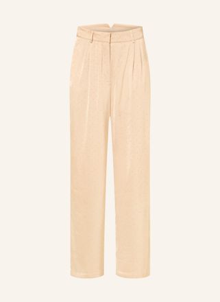 BA&SH Ba&Sh Marlenehose Deloy Mit Schmucksteinen beige