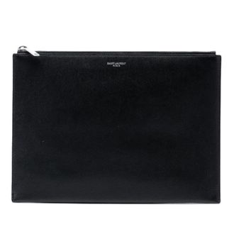 Saint Laurent Pre-owned Vintage Clutch - - Pre-owned - Damen - Schwarzk - ONE SIZE