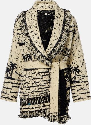 Alanui Cardigan Ocean Whispers aus einem Wollgemisch