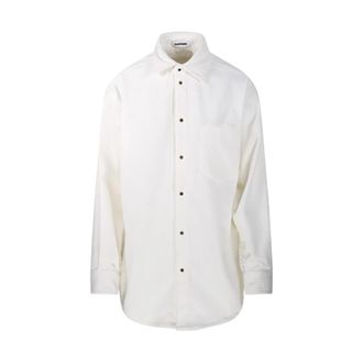 Darkpark Anne Corduroy Tailored Shirt - - Blouses & Shirts - Damen - Wei&szlig; - XS