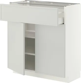 IKEA METOD / MAXIMERA Unterschr m Schub/2 T&uuml;ren