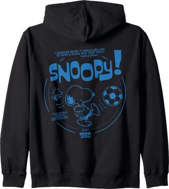 Peanuts Snoopy Weltberühmter Fußballstar Classic Kapuzenjacke