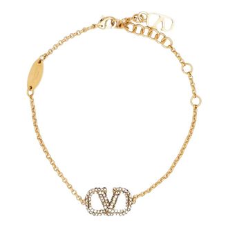 Valentino VLogo Signature Armband - - Accessories - Damen - Gelb - ONE SIZE
