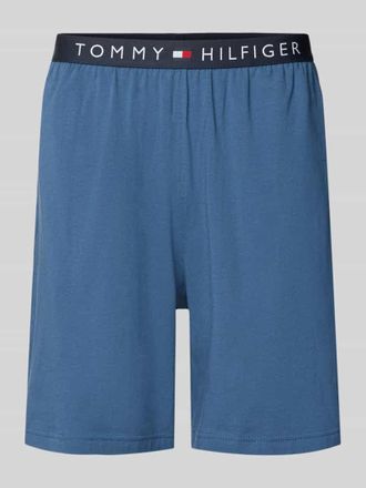 Tommy Hilfiger Regular Fit Sweatshorts aus Baumwoll-Mix