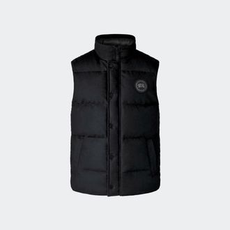Canada Goose Garson Weste aus Wolle (M&auml;nnlich, Carbon Melange, S)
