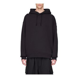 Yohji Yamamoto Herren, Sweatshirts & Hoodies, Schwarzk, MGr&ouml;&szlig;e