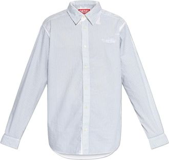 Diesel Homme, Chemises, Bleu, Taille: XL S-Simply-Qmbz Shirt