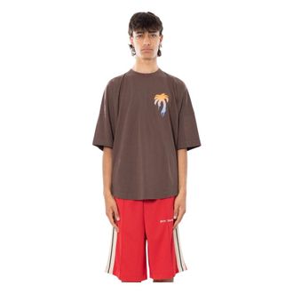 Palm Angels Herren, Oberteile, Braun, SGr&ouml;&szlig;e
