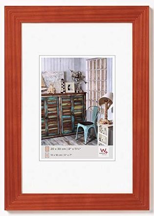 Walther Design Walther Design Walther Cadre Photo Design Orange 10 x 15 cm Cadre en Bois Grado HI015O