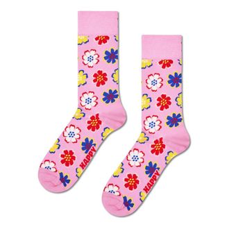 Happy Socks Chaussettes Folk Flower - unisex - Sous-v&ecirc;tements - Multicolore - Taille: S