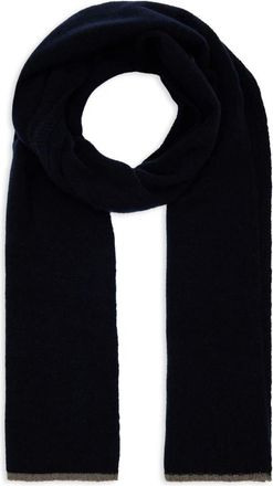 Gallo Gallo, unisex, Accessoires, Bleu, Taille: ONE Size &Eacute;charpe en cachemire pur