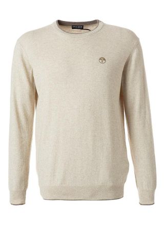 North Sails Herren Pullover beige unifarben