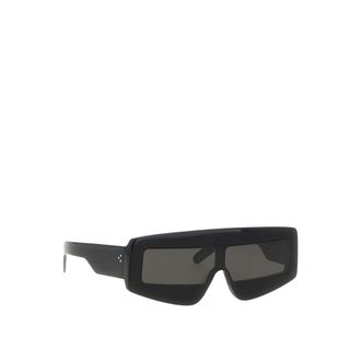 Rick Owens Rechteckige Sonnenbrille - - Accessories - Herren - Schwarzk - ONE SIZE