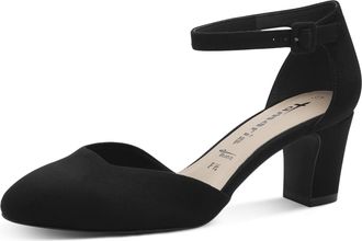 Tamaris Damen Klassische Pumps, Frauen Pumps,TOUCHit-Fu&szlig;bett,elegant,wortmann,sportlich,feminin,Heart and Sole,Lifestyle,modisch,Black,37 EU