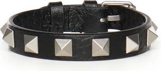Valentino Garavani Homme, Accessoires, Noir, Taille: ONE Size Rockstud Bracelet
