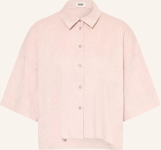 Drykorn Drykorn Hemdbluse Yarika Mit Leinen rot