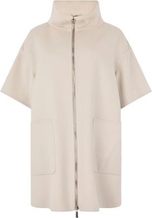 Moorer Fabula Jacket - Femme - Manteaux - Beige - Taille: 36 FR