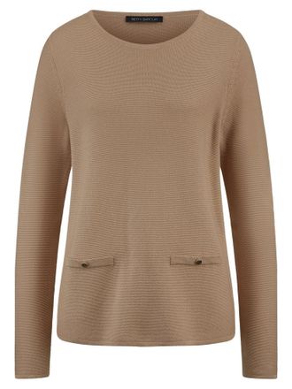 Betty Barclay Pullover U-Boot-Ausschnitt Betty Barclay beige
