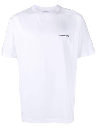 Norse Projects t-shirt Johannes Norse à logo imprimé - Blanc