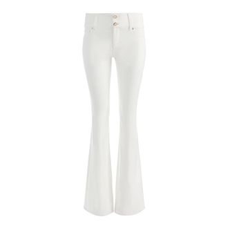 Alice & Olivia Femme, Jeans, Blanc, Taille: W24 Kai Flared Jeans