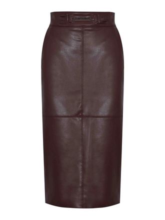 Elisabetta Franchi Jupe Midi - Marron