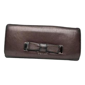 Prada Pre-owned Vintage Geldb&ouml;rse - - Pre-owned - Damen - Braun - ONE SIZE
